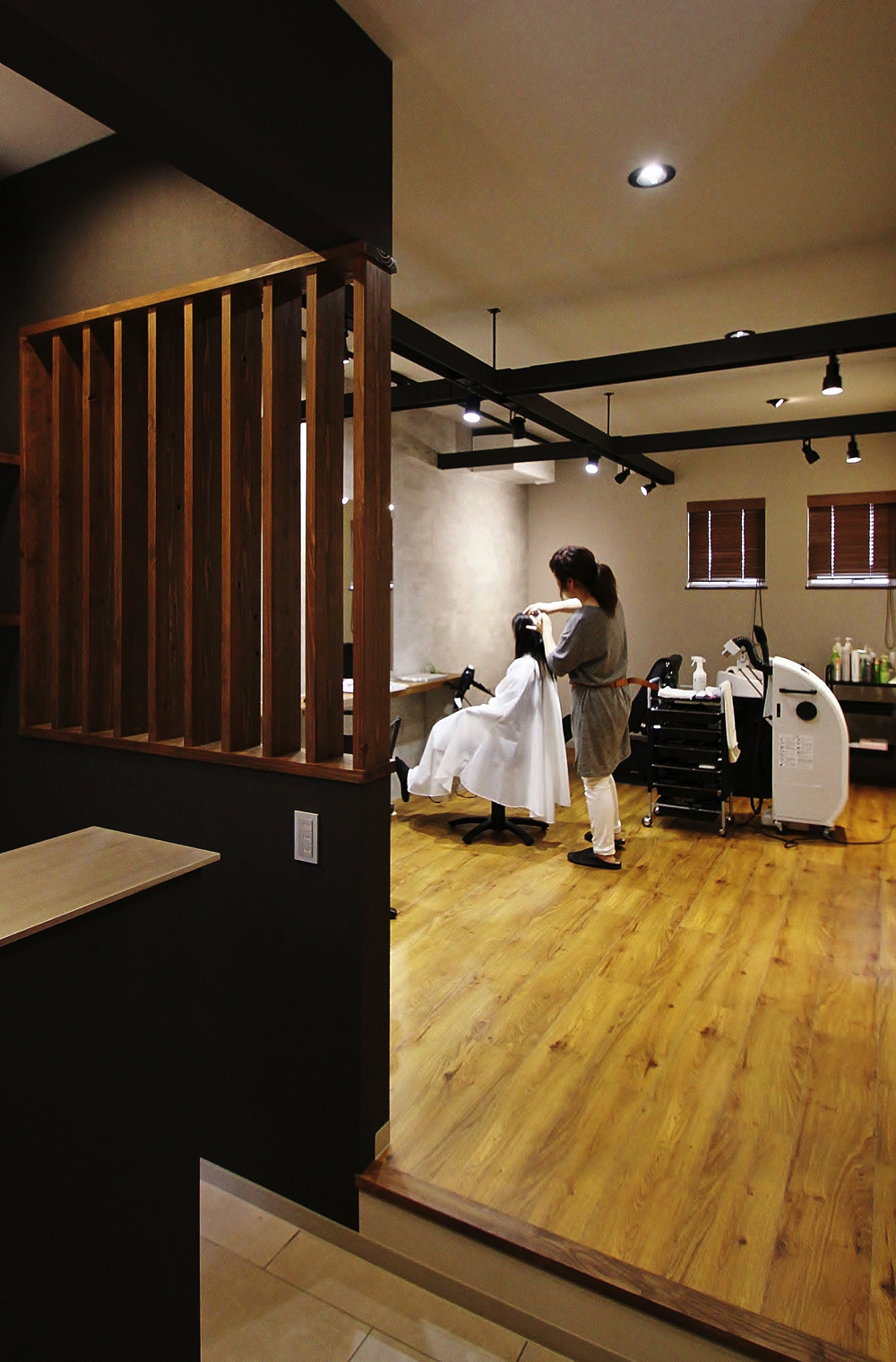 HAIR ROOM CORE @ BEAUTY SALON « Swich-Architects