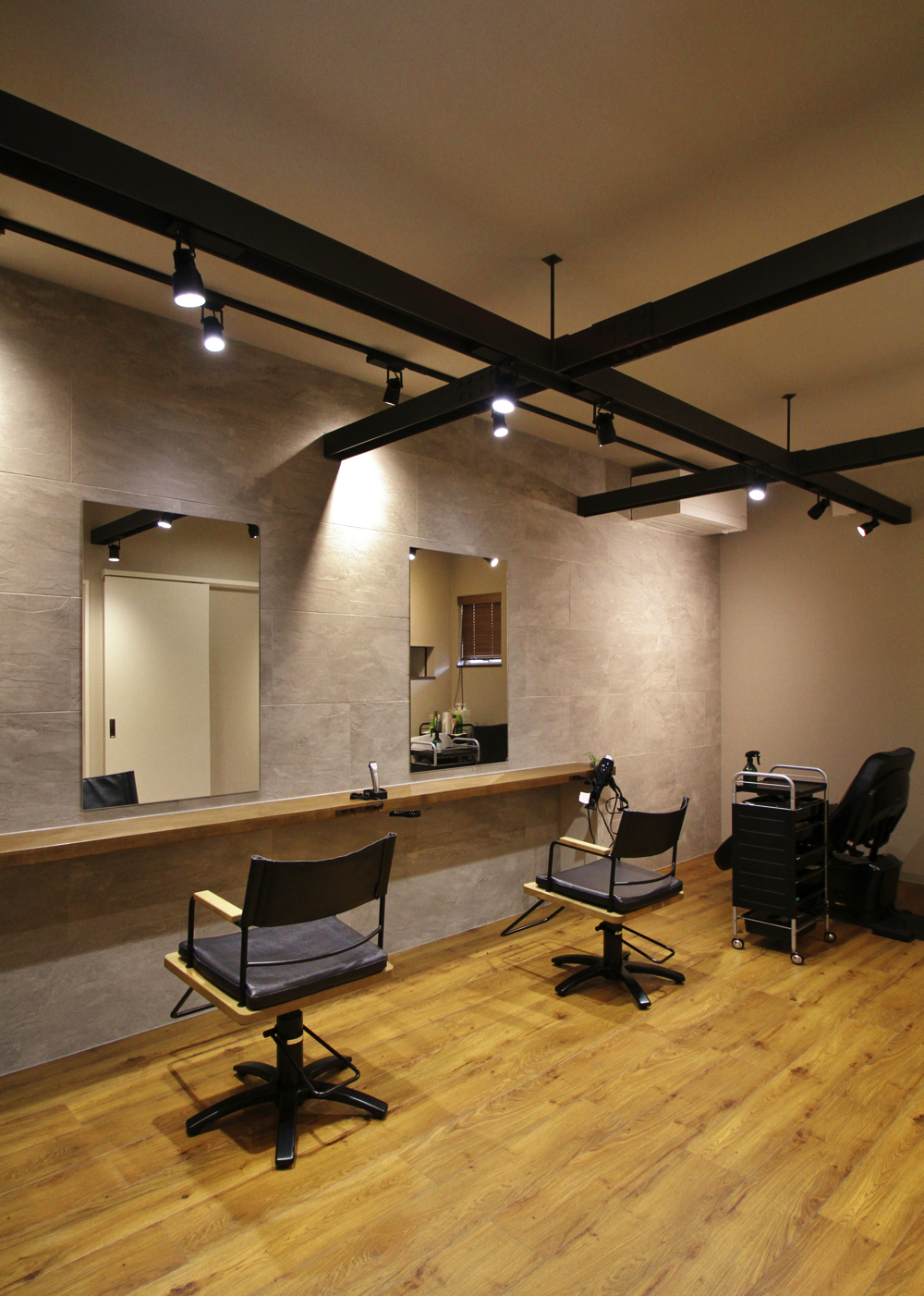 HAIR ROOM CORE @ BEAUTY SALON « Swich-Architects